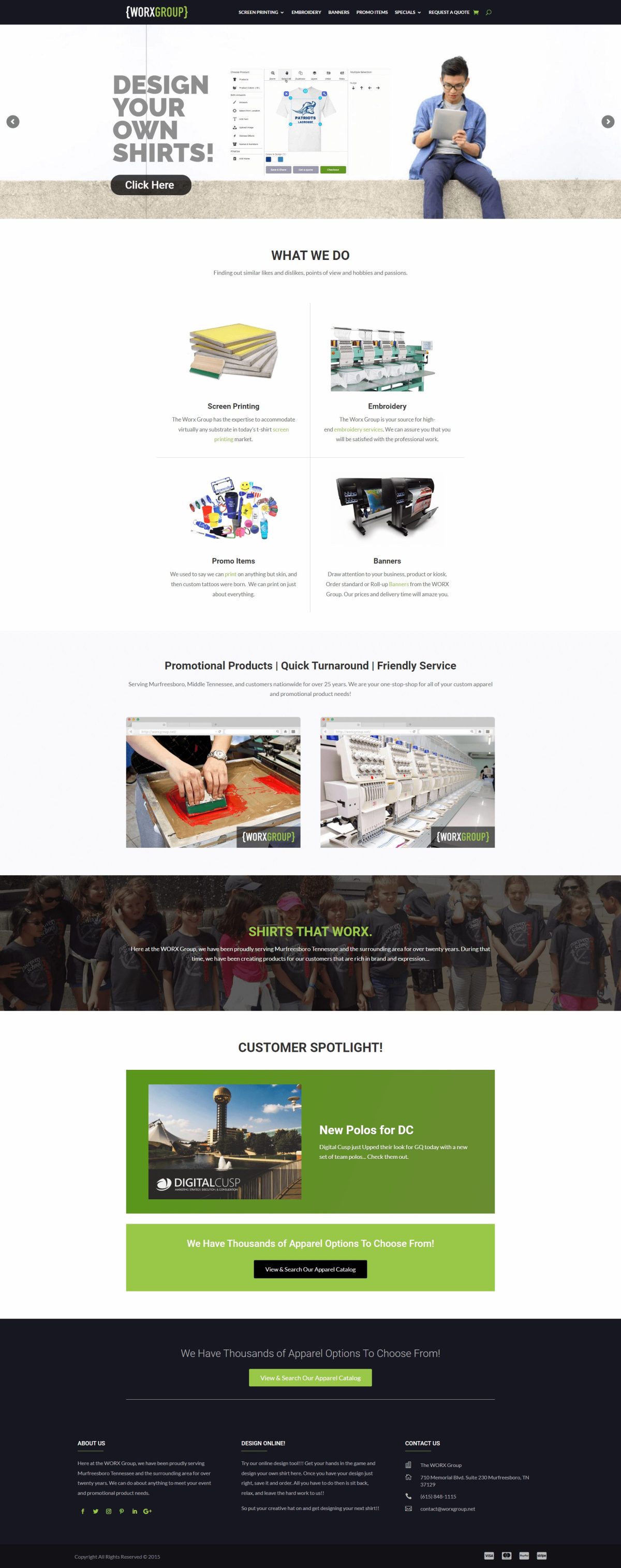 WORX Group Murfreesboro, TN | Digital Cusp